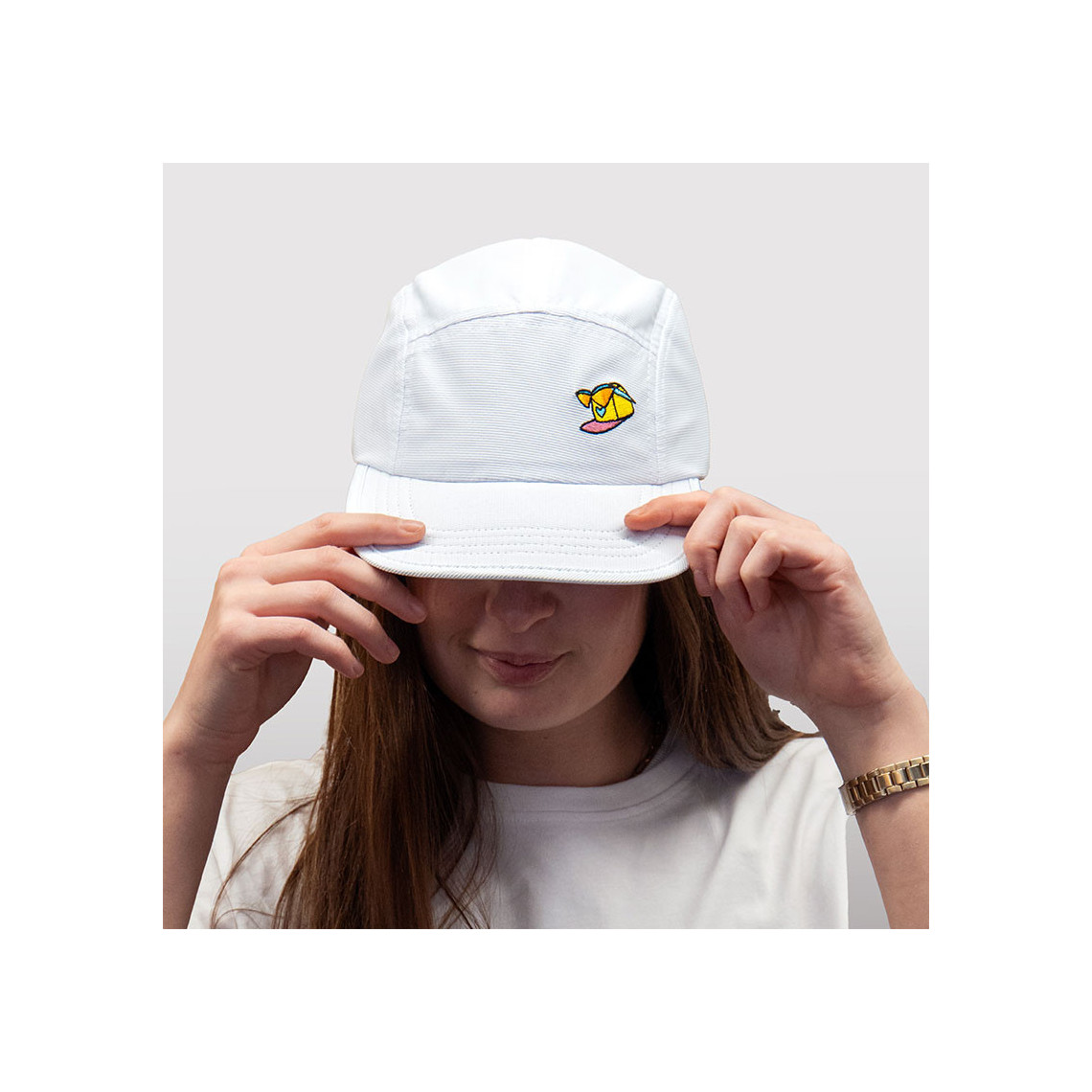 DBDB white 5 Panel Cap