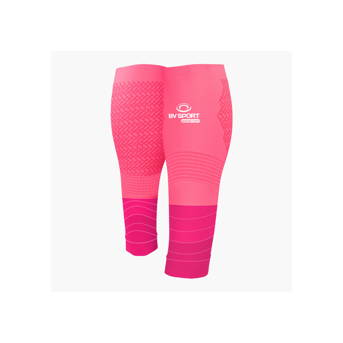Calf compression sleeve Booster EVOLUTION pink | BV SPORT